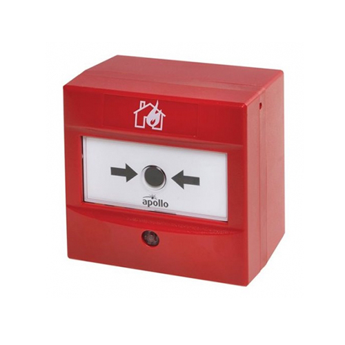 XP95 Red Manual Addressable Call Point with Isolator