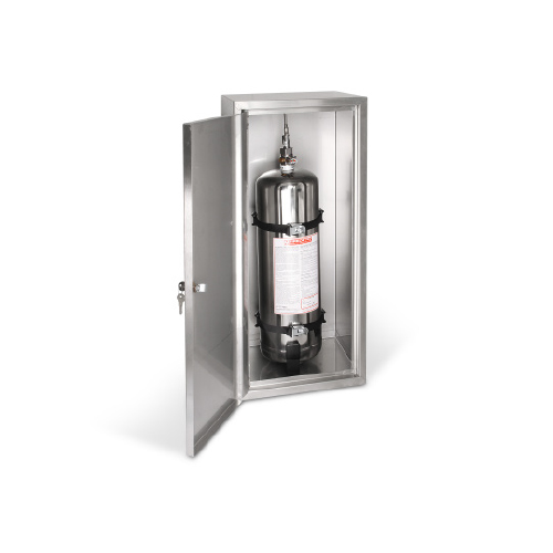 Kitchen cylinder protection cabinet / 450x1000x400/ 25L