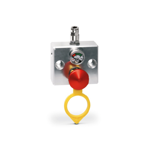 Piston block actuator high vibr connection